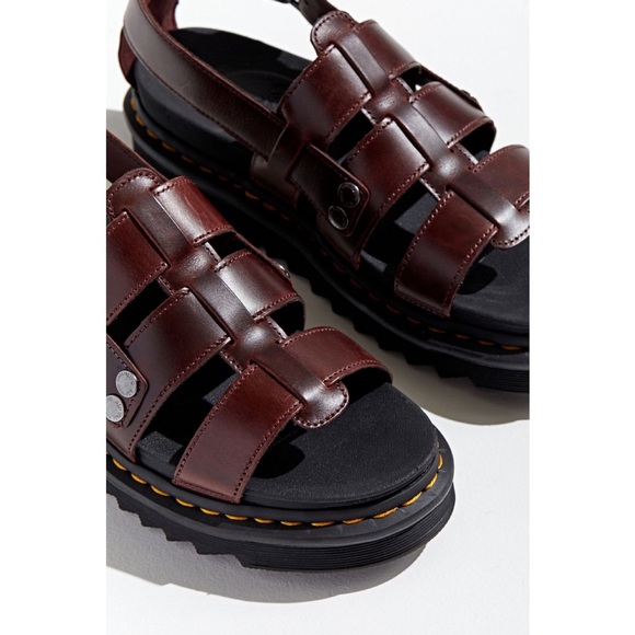 Dr. Martens | Shoes | Doc Martens Terry Leather Fishermans Sandals ...